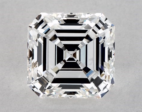 GIA 1.58 Carat D-VS1 Very Good Cut Asscher Lab-Grown Diamond