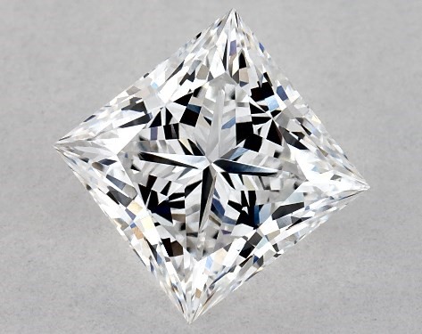 Lab-Created 1.40 Carat D-VVS2 Princess Cut Diamond