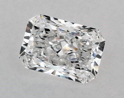 GIA 3.43 Carat E-VS1 Ideal Cut Radiant Lab-Grown Diamond