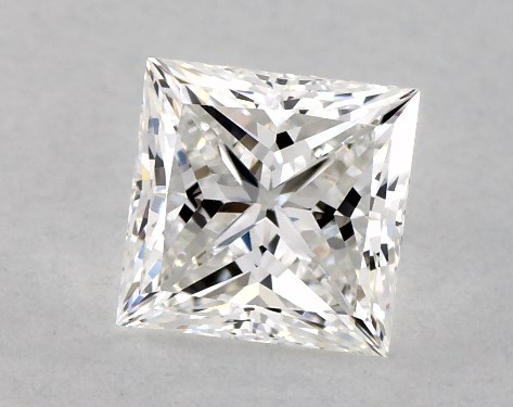 GIA 0.71 Carat F-VVS1 Ideal Cut Princess Diamond