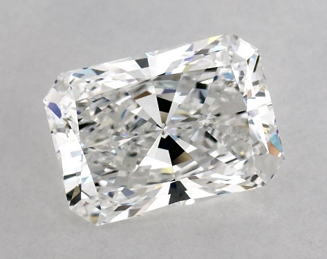 Lab-Created 2.47 Carat E-VS1 Radiant Cut Diamond