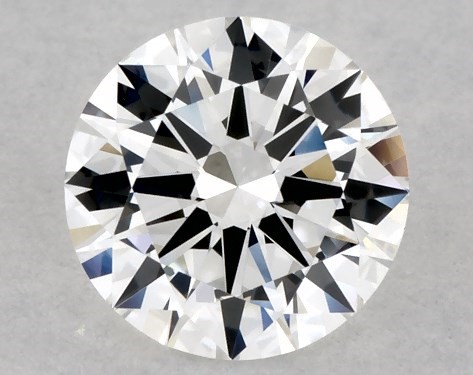 0.50 Carat F-VVS2 Excellent Cut Round Diamond