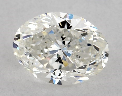1.00 Carat H-VS2 Oval Cut Diamond
