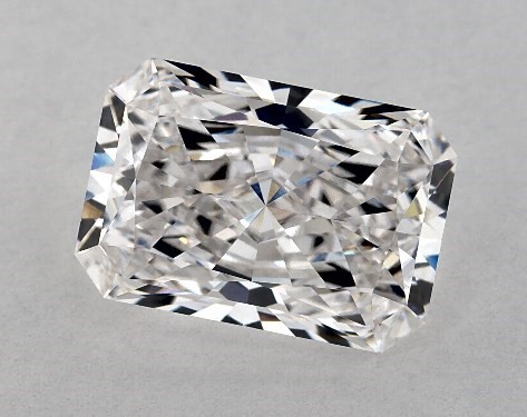 Lab-Created 3.88 Carat F-VVS2 Radiant Cut Diamond