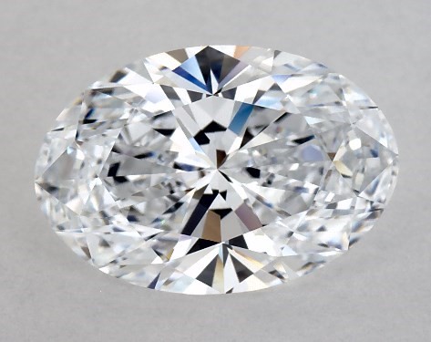 Lab-Created 2.25 Carat D-VVS1 Oval Cut Diamond