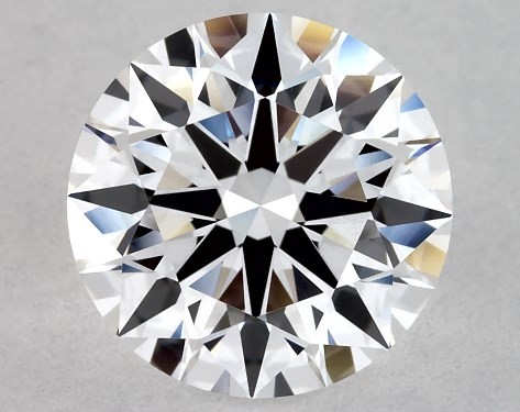 Lab-Created 1.33 Carat D-VS2 Excellent Cut Round Diamond