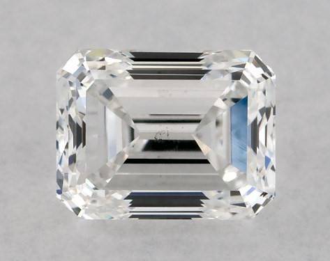GIA 0.60 Carat F-SI1 Emerald Cut Diamond