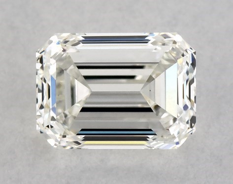 0.50 Carat H-VS1 Emerald Cut Diamond