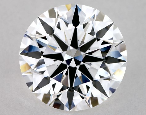 Lab-Created 3.02 Carat D-IF Excellent Cut Round Diamond