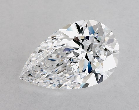 1.60 Carat D-FL Pear Shaped Diamond