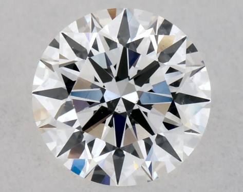 0.35 Carat F-SI1 Excellent Cut Round Diamond