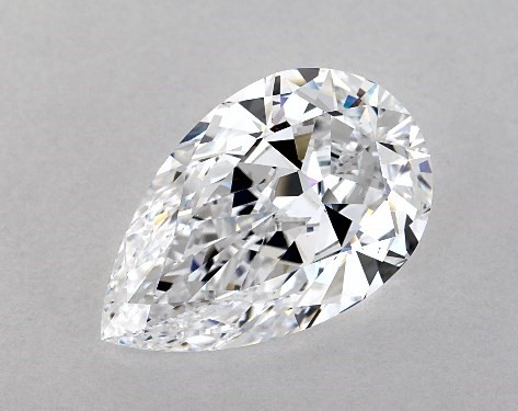 5.50 Carat D-VVS2 Pear Shaped Diamond