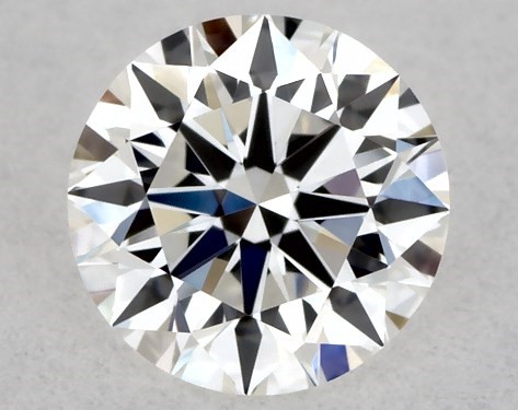 0.32 Carat F-IF Excellent Cut Round Diamond