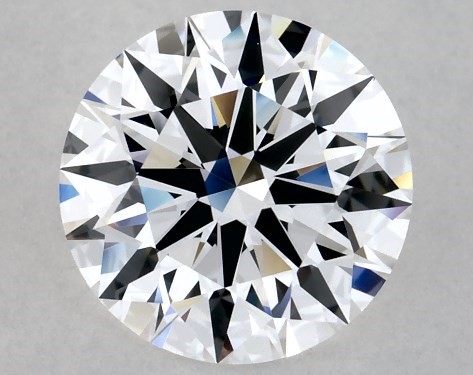 Lab-Created 2.02 Carat D-VVS1 Excellent Cut Round Diamond
