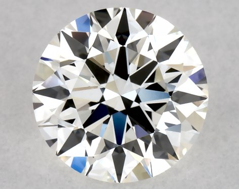 GIA 0.42 Carat H-VVS2 Excellent Cut Round Diamond