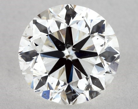 1.00 Carat I-SI1 Very Good Cut Round Diamond