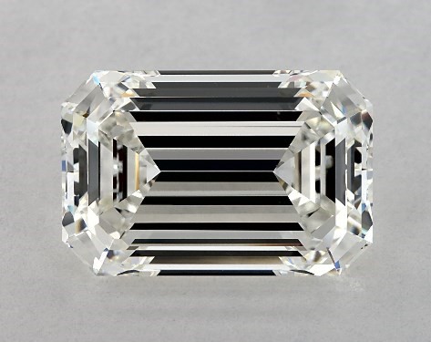 6.03 Carat H-VVS2 Emerald Cut Diamond