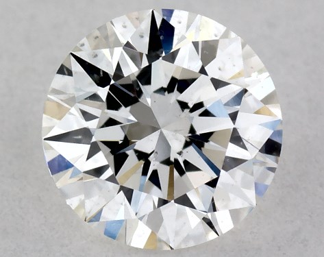 0.44 Carat G-SI2 Excellent Cut Round Diamond