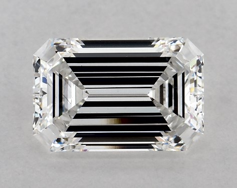 GIA Lab-Grown 3.11 Carat E-VS2 Very Good Cut Emerald Diamond