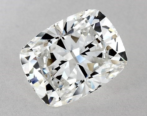 Lab-Created 4.12 Carat E-VVS1 Cushion Modified Cut Diamond