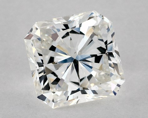 2.22 Carat G-VS2 Square Radiant Cut Diamond