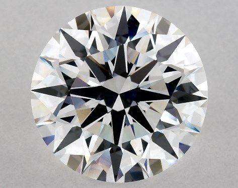 Lab-Created 3.21 Carat D-VS1 Excellent Cut Round Diamond