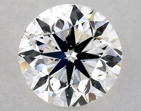0.80 Carat G-SI1 Very Good Cut Round Diamond