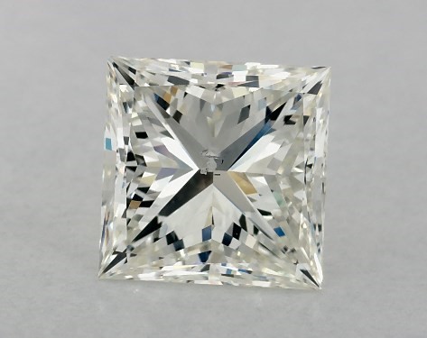 2.00 Carat K-SI2 Princess Cut Diamond