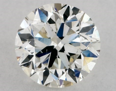 0.80 Carat I-SI1 Very Good Cut Round Diamond