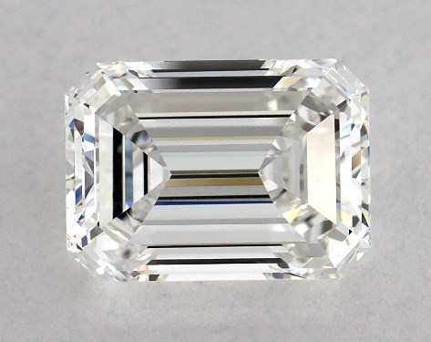 GIA 2.01 Carat E-VVS2 Good Cut Emerald Diamond
