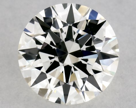 GIA 0.36 Carat H-VVS1 Excellent Cut Round Diamond