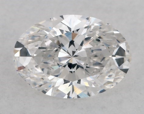 0.32 Carat F-SI1 Oval Cut Diamond