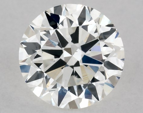 0.46 Carat H-SI1 Very Good Cut Round Diamond