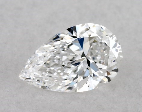 0.31 Carat D-VVS2 Pear Shaped Diamond
