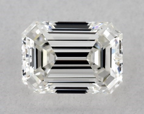 0.32 Carat H-VVS1 Emerald Cut Diamond