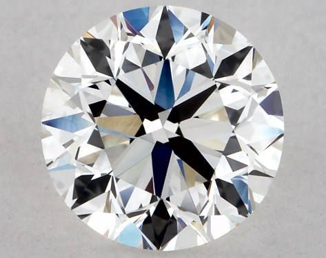 0.81 Carat H-VVS1 Very Good Cut Round Diamond