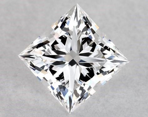 IGI 0.74 Carat D-VVS2 Ideal Cut Princess Lab-Grown Diamond