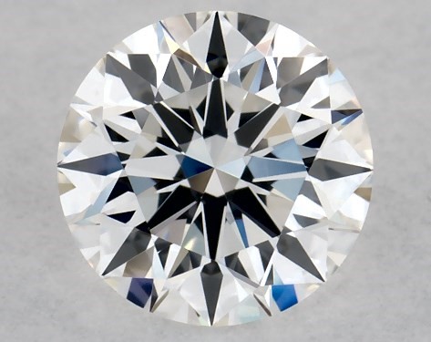 0.44 Carat F-VVS1 Excellent Cut Round Diamond