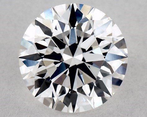 0.81 Carat F-VVS2 Excellent Cut Round Diamond