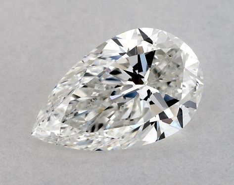 0.50 Carat F-SI1 Pear Shaped Diamond