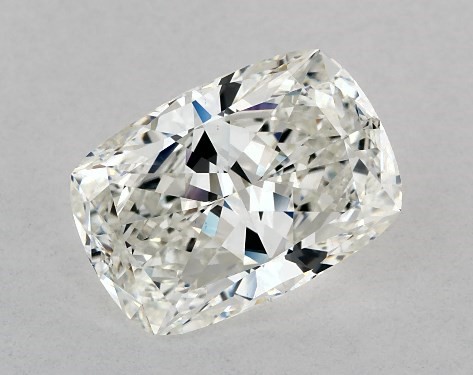 GIA 3.01 Carat H-VS2 Very Good Cut Cushion Modified Diamond