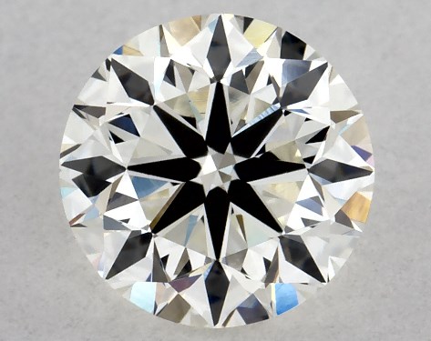 GIA 0.90 Carat I-VVS1 Very Good Cut Round Diamond