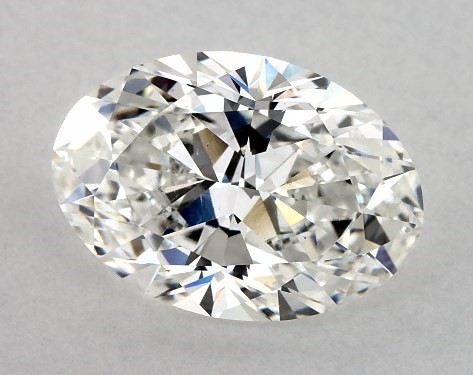 1.58 Carat H-SI1 Oval Cut Diamond