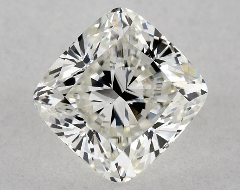 GIA 0.90 Carat I-VS1 Ideal Cut Cushion Modified Diamond