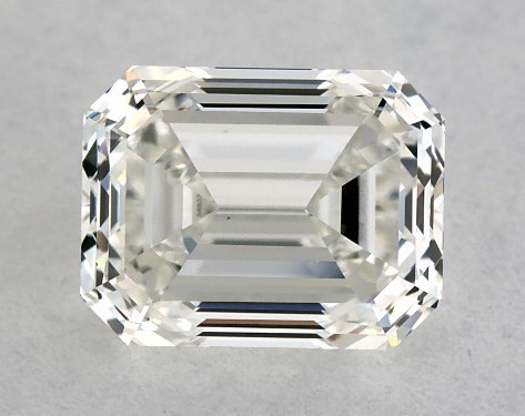 GIA 1.00 Carat I-VS1 Good Cut Emerald Diamond