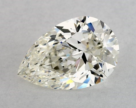 GIA 1.80 Carat J-VS2 Pear Shaped Diamond
