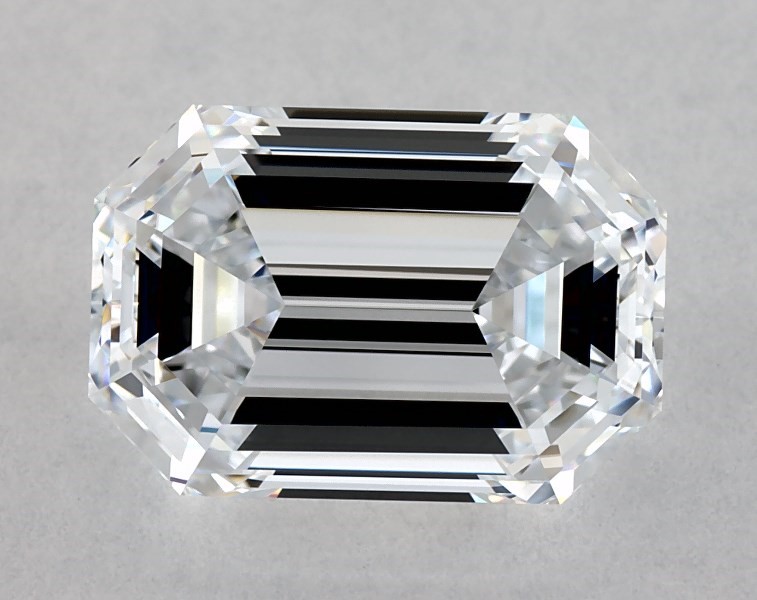 GIA 3.15 Carat D-IF Very Good Cut Emerald Lab-Grown Diamond