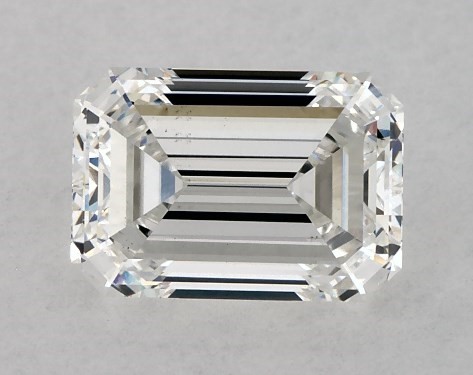 GIA 1.67 Carat F-VS1 Good Cut Emerald Lab-Grown Diamond