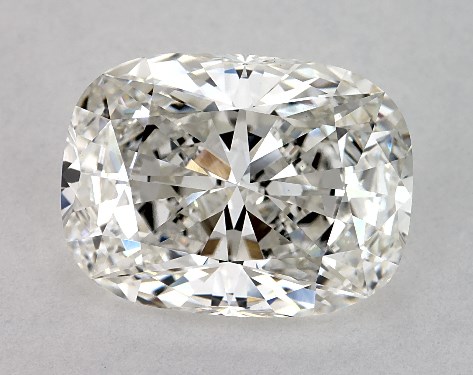 GIA 5.61 Carat G-VS1 Very Good Cut Cushion Modified Lab-Grown Diamond