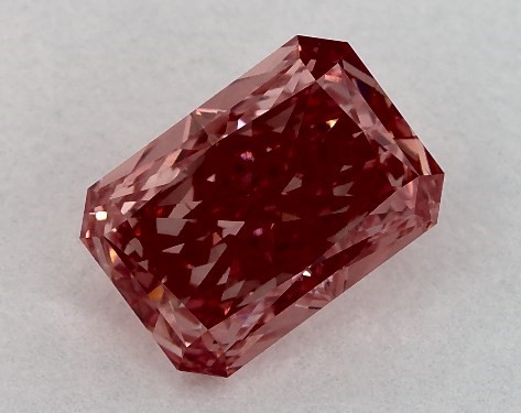 IGI 3.13 Carat Fancy Vivid Pink-VS2 Radiant Cut Lab-Grown Diamond